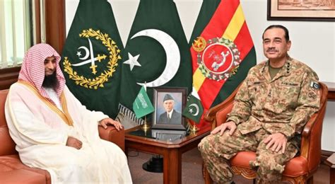 At Meeting With Coas Masjid I Nabvi Imam Lauds Pakistans ‘significant
