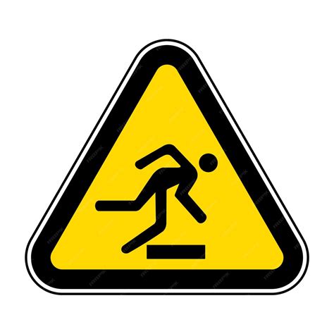 Premium Vector Beware Obstacles Symbol Sign Isolate On White