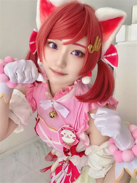 Waifu Tower On Twitter Rt Cosknm0505 キャットツインテール初出しでした🎀ฅ•ω•ฅ🎀 珍しく