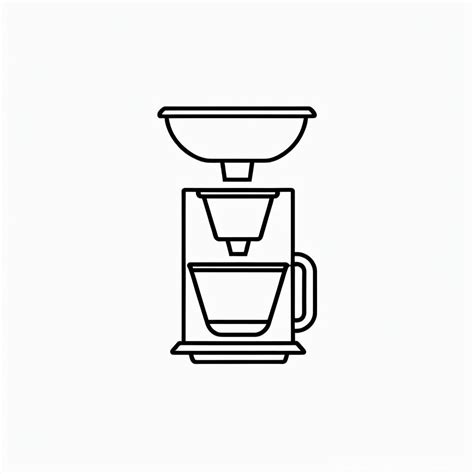 Minimalist Pictogram Of A Espresso Machine Prompts Stable Diffusion