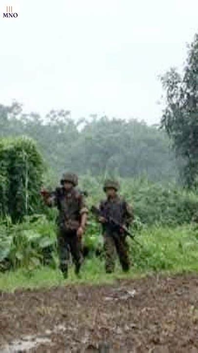 ကျုံဒိုးမြို့၊ နွားခြံကုန်းကျေးရွာအနီးသို့ ဝင်ရောက်လာတဲ့ စစ်တပ် စစ်က