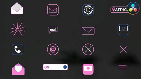App Icons For Davinci Resolve Davinci Resolve Templates Videohive