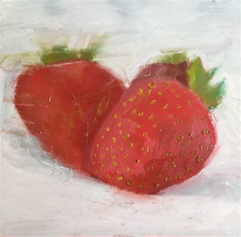 Strawberry Dream Oil Painting Daily Oil Paintings