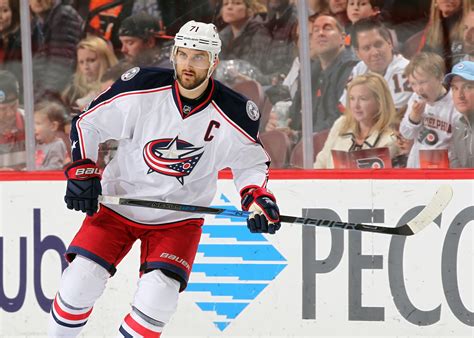 Columbus Blue Jackets Nick Foligno Getting A Look At Center