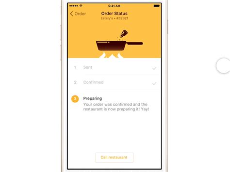Order Status Ui At Marjorie Lockett Blog