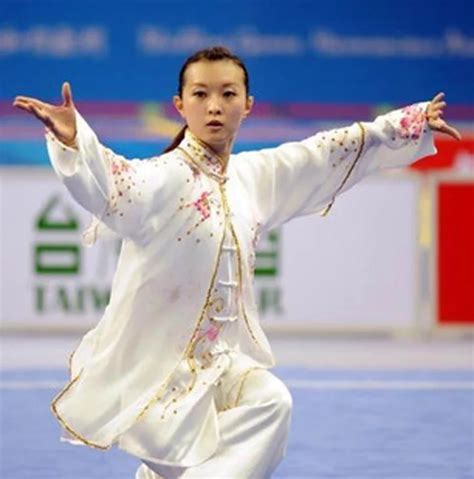 Custom Made Womens Girls Tai Chi Kung Fu Clothing Embroidery Taiji