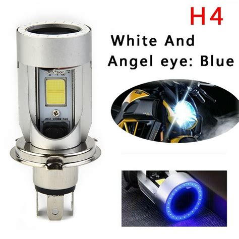 DC 12V 80V 25W H4 HB2 9003 Motorcycle LED Headlight Kit Hi Lo Power