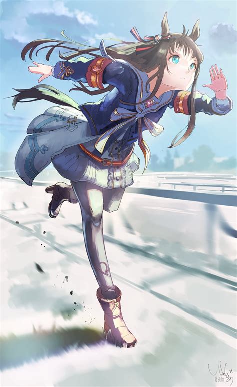 Grass Wonder Umamusume Drawn By Itodome Danbooru