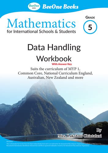 Grade 5 Data Handling Worksheets And Workbook Teaching Resources