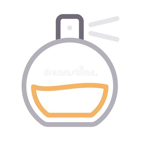 L nea De Color Fina De La Fragancia Icono Del Vector Ilustración del