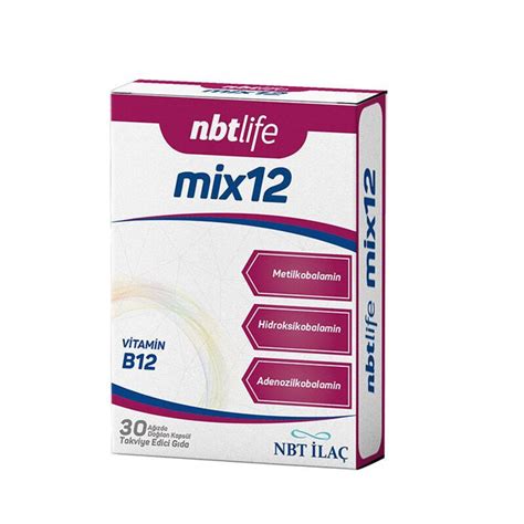 Nbtlife mix12 / B12 микс /3 формы витамина B12 / подъязычные капсулы ...