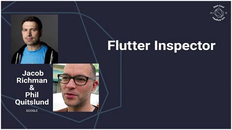 Flutter Inspector Dartconf 2018 Youtube