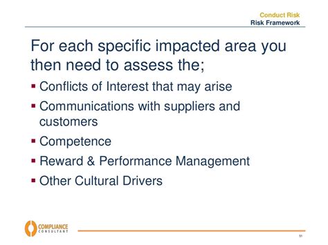 Conduct Risk Assessing Risk And Identifying Cultural Drivers For Cle…