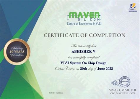 Abhishek V On Linkedin Vlsi Design Learning Selfdevelopment June