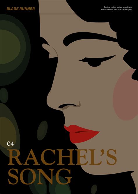 Blade Runner Soundtrack Series 04 Rachels Song Poster By Toney