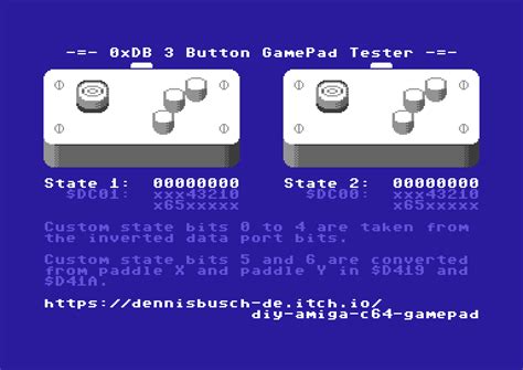 Diy Amiga And C64 Gamepad 3d Printable By 0xdb