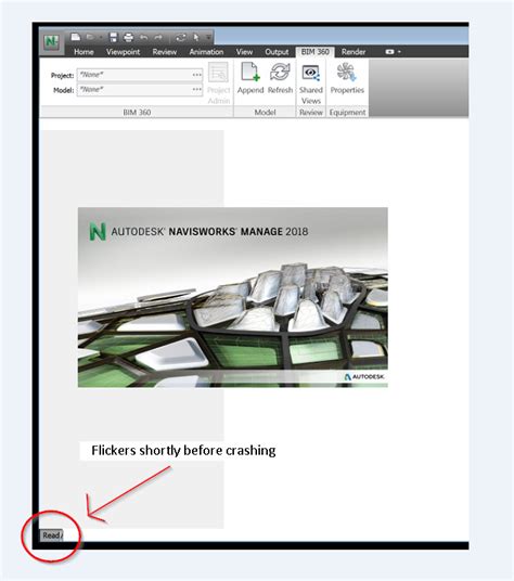 Navisworks Crashes When At Launch When Using A High Resolution Display