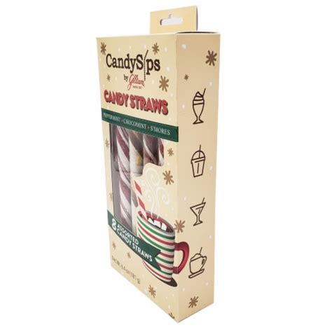 Gilliam Assorted Holiday Candy Straws 8 Ct 6 4 Oz Fred Meyer