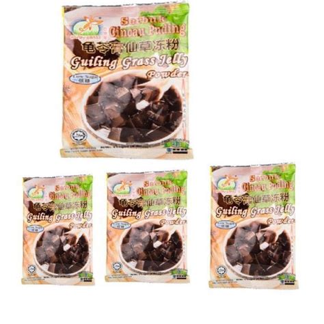 Happy Grass Guiling Grass Jelly Package 110grcincau Pudding Powder