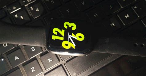 Black Smart Watch Placed On A Keyboard Pixahive