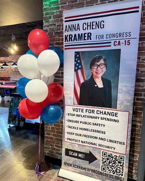 Anna Cheng Kramer For Congress