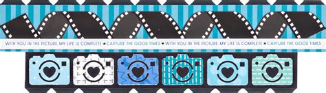 Creativity Will Click With These Camera Scrapbook Borders And Projects
