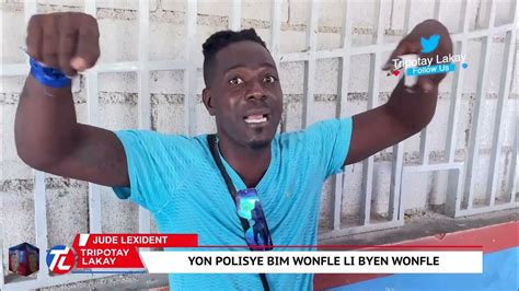 Jude Se Chofe Moto Sa Yon Polisye Bim Wonfle L Byen Wonfle Ak Baton Youtube