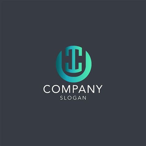 Premium Vector Modern Monogram Initial Letter Ui Logo Design Template