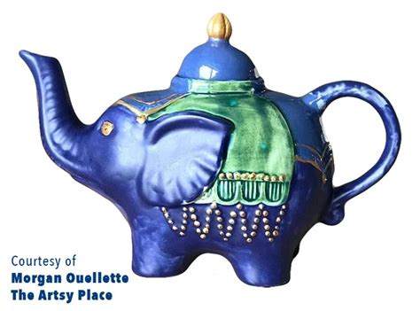 Elephant Ceramic Teapots
