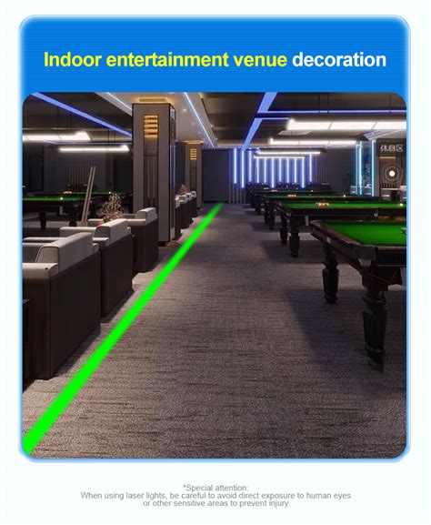 Industrial One Line Laser Light Safety Warning Sign Projection Light