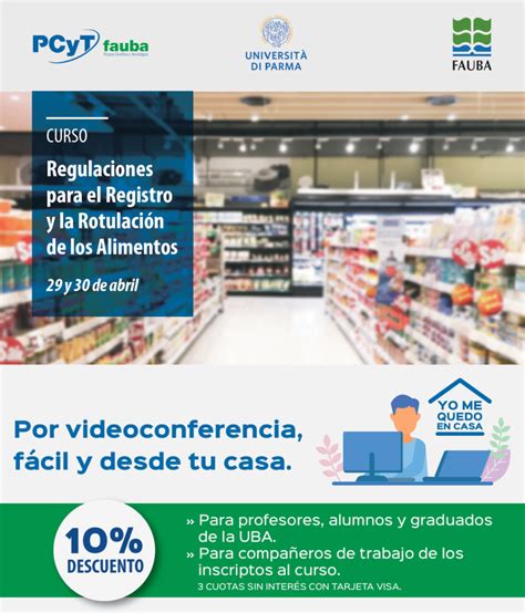 registro y rotulacion de alimentos Colegio de Bioquímicos de la