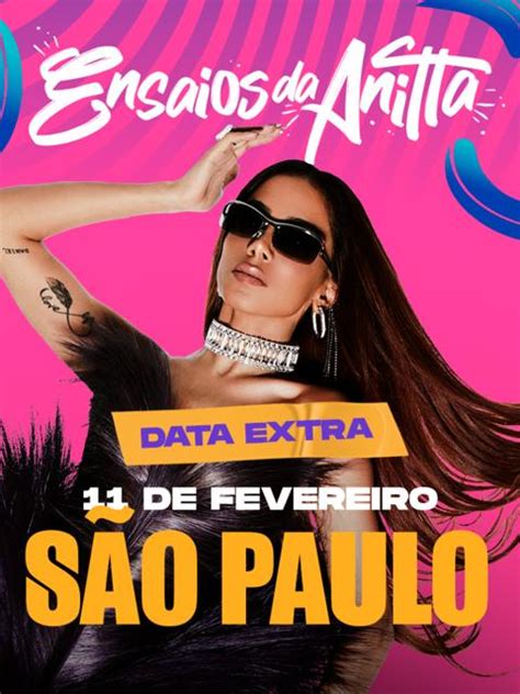 Anitta Ensaios Da Anitta Ao Vivo Em São Paulo 2023