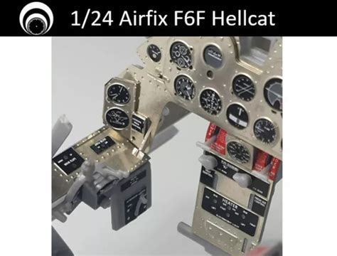 Grumman F6f Hellcat Cockpit Upgrade Airfix 1 24 Scale Pe24 Cat Eur 24