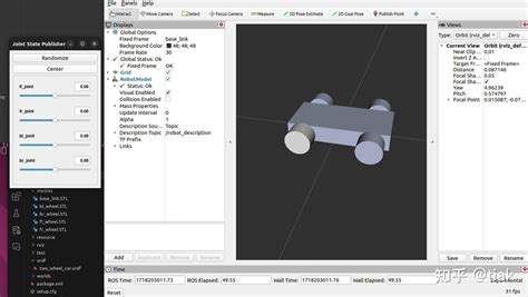 Solidworks 生成 Urdf 在 Rviz2 中预览并导入gazebo 知乎