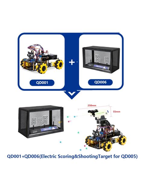 Acebott Esp32 Electric Scoring And Shooting Target For Qd005 Without Car