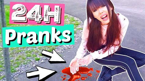 24 Stunden Pranks An Meine Bff 💩 Viktoriasarina Youtube