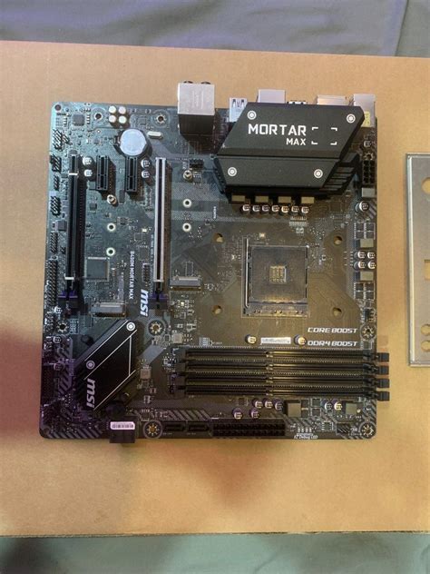 MSI B450M Mortar Max motherboard, Computers & Tech, Parts & Accessories ...
