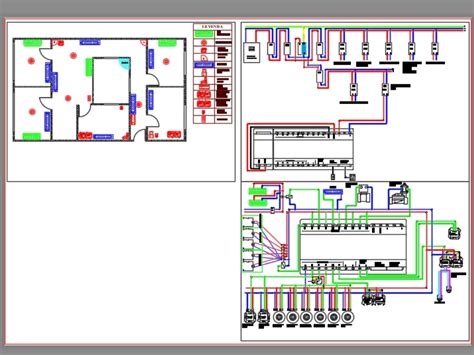 Home Automation In Autocad Download Cad Free 44542 Kb Bibliocad