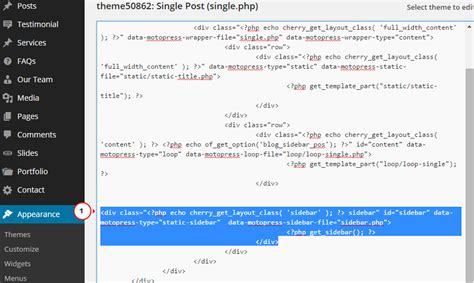 Wordpress Cherry 3x How To Remove Sidebar From Posts Single Pages