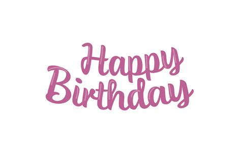 Happy Birthday Typography Graphic By Cagagestudio · Creative Fabrica