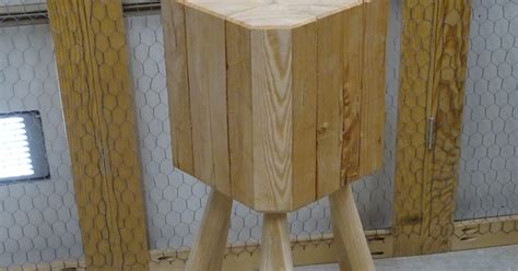 Woodworking In A Tiny Shop Chopping Block From A 4x4