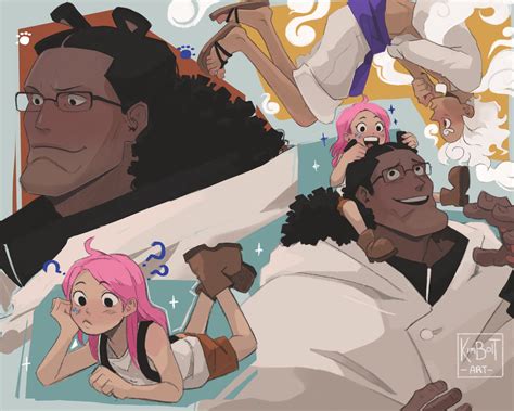 Monkey D Luffy Jewelry Bonney And Bartholomew Kuma One Piece Drawn By Kimbolt Prime Danbooru