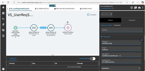 Dynamic Row Selection Using Dataview Condition Widget In Epicor Kinetic