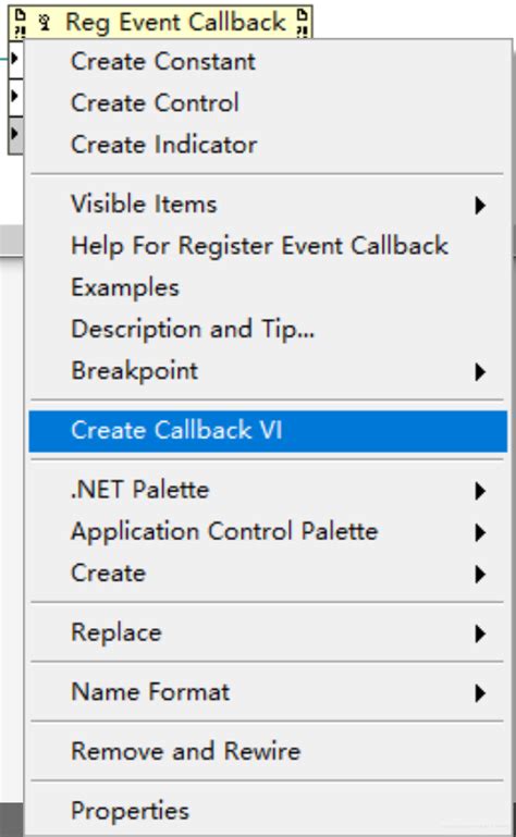如何在labview中创建一个callback Vilabview 回调 Csdn博客