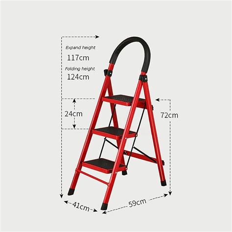 3 Step Steel Ladder Heavy Duty And Foldable Affrosonic Kenya