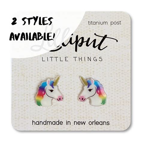 Unicorn Earrings Etsy