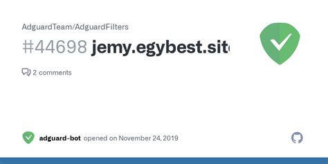 Jemyegybestsite · Issue 44698 · Adguardteamadguardfilters · Github