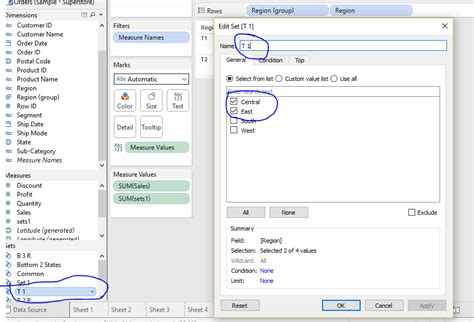 Tableau For All What Is The Difference Between Groups And Sets
