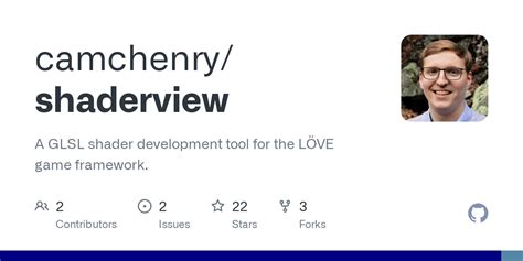 GitHub Camchenry Shaderview A GLSL Shader Development Tool For The