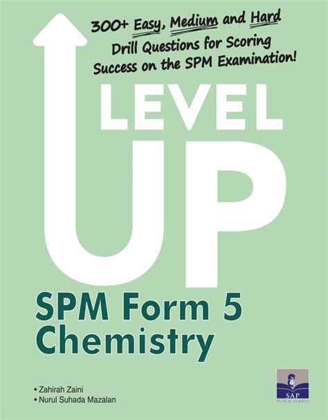 Level Up Spm Form 5 Chemistry Sap Publications Malaysia